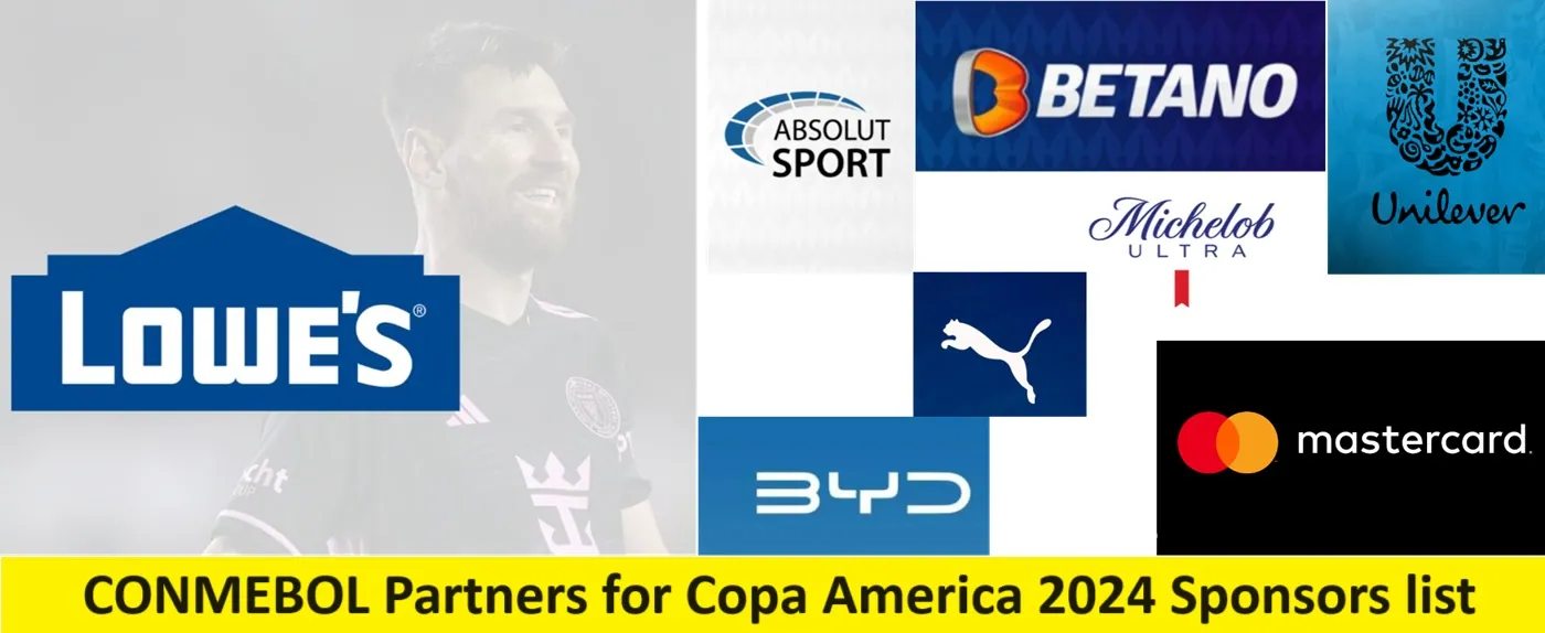 Copa America 2024 Sponsors list | 2024 Copa America