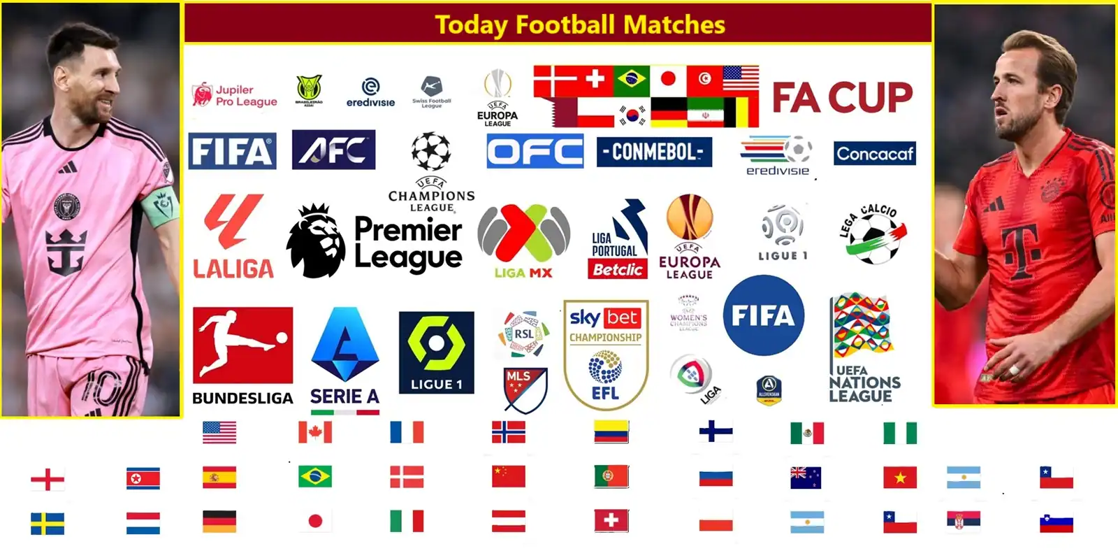 Today Football Matches - 23 February 2025 | Soccer Fixtures & Results