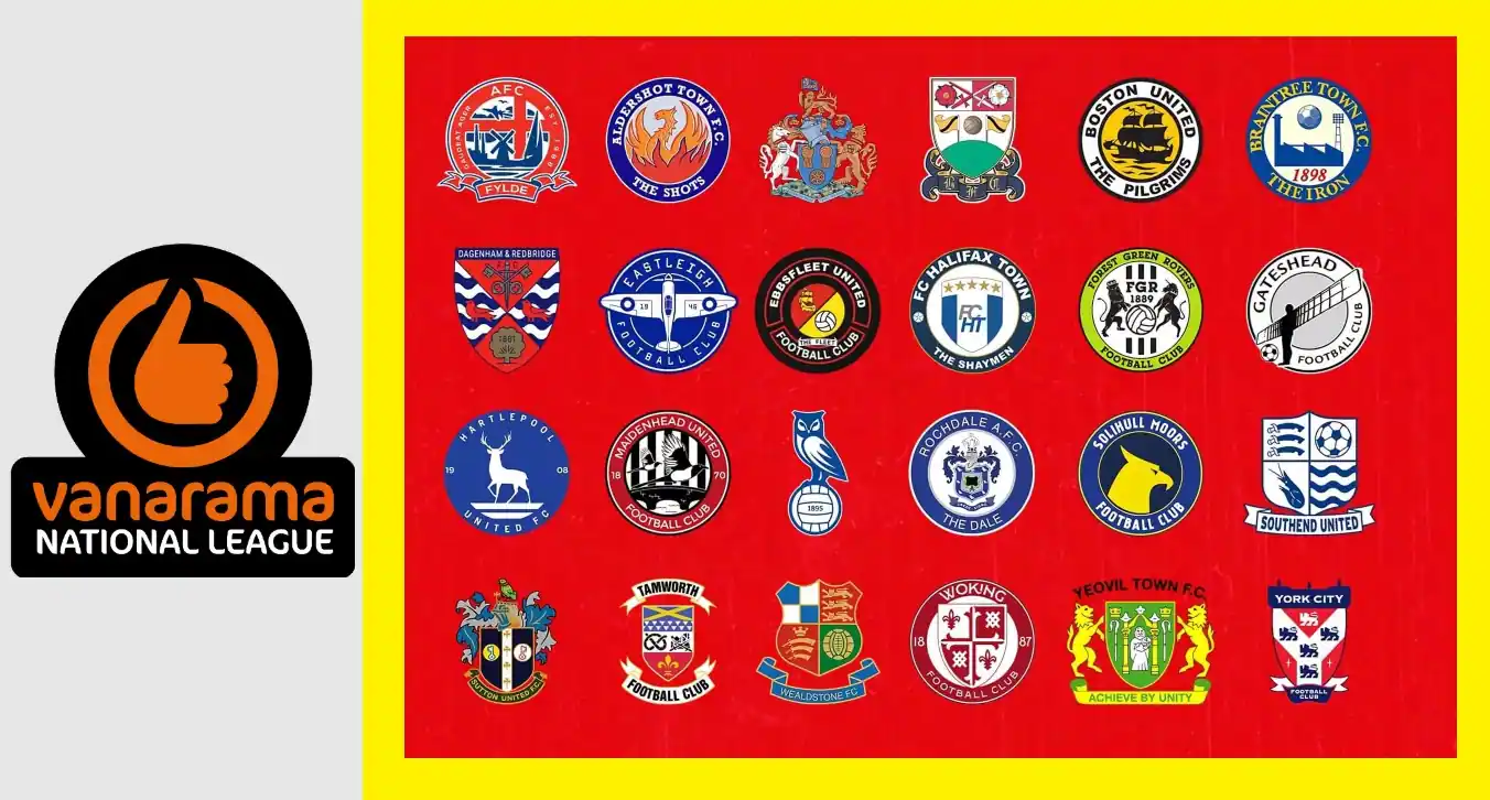 2025 National League Table and Standings | North & South Standings