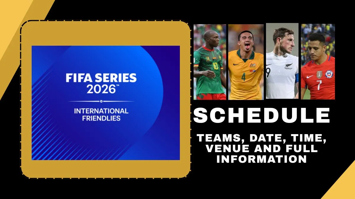 FIFA Series 2026 Schedule: 48 Teams, Groups, Dates & Venues
