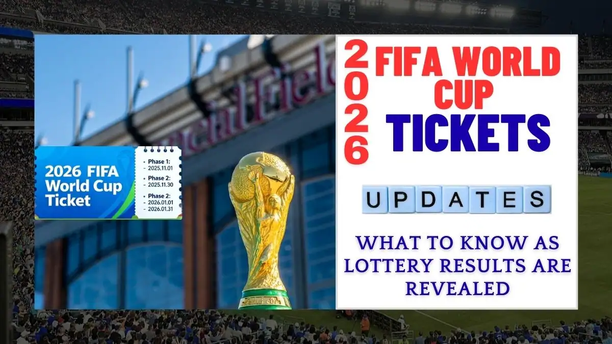 FIFA World Cup 2026 Tickets: What to Know as Lottery Results Are Revealed