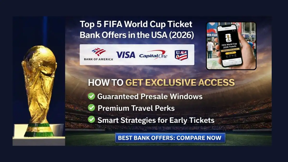 Top 5 best FIFA World Cup ticket bank offers in USA