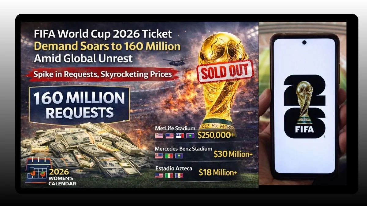 FIFA World Cup 2026 Ticket Frenzy Unfolds Amid Global Unrest – 160 ...
