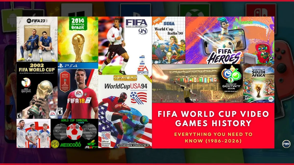 FIFA World Cup Video Games History 1986-2026 | Complete Guide
