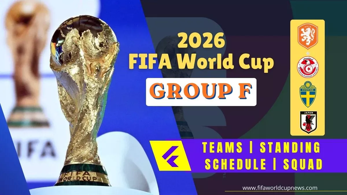 2026 FIFA World Cup Group F – Teams, Standings, Matches and Squads