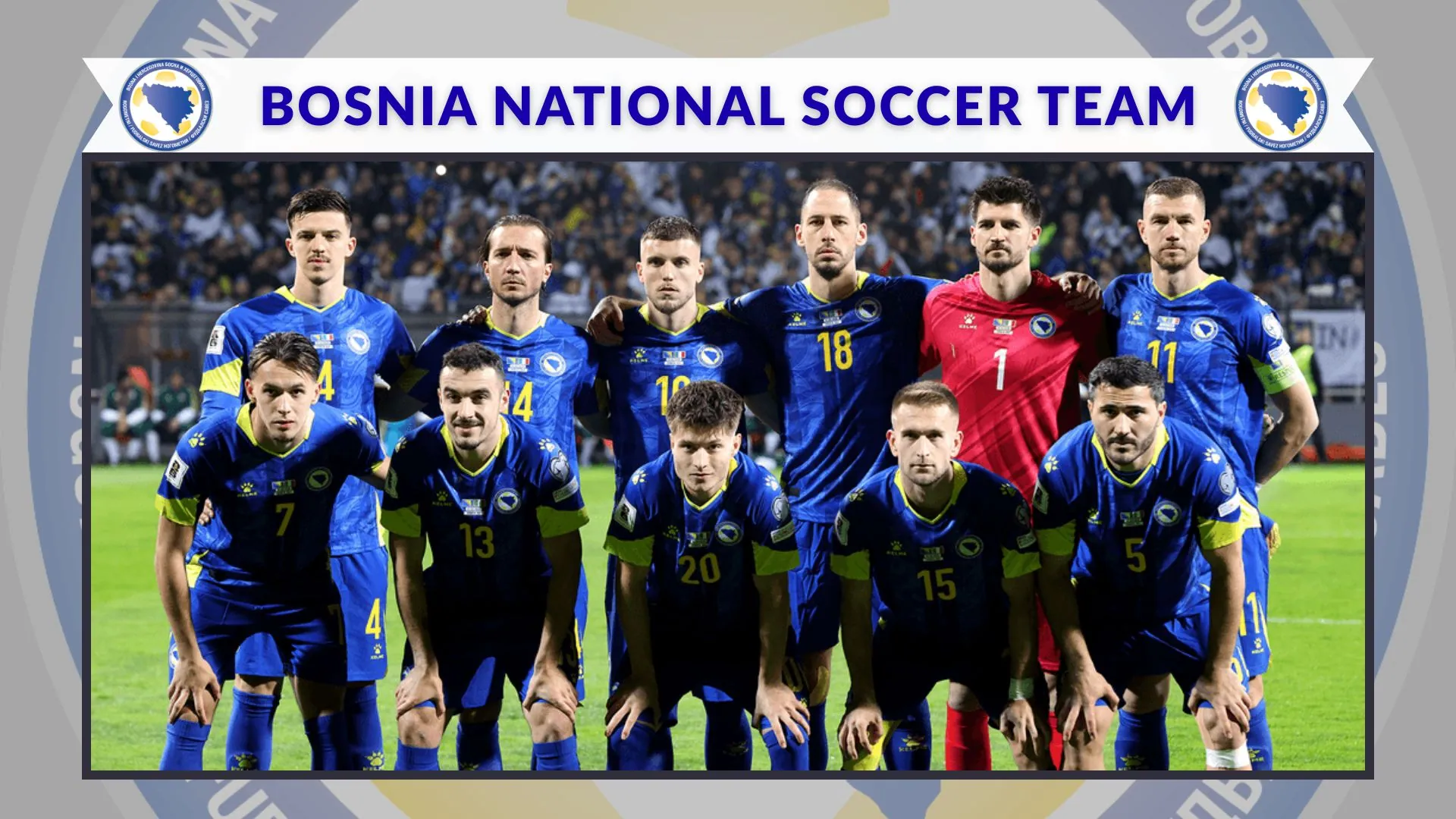 Official: Bosnia & Herzegovina 26-Man World Cup 2026 Squad– Big Surprises
